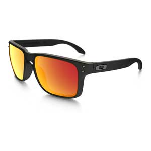 Oakley Holbrook Matte Black Ruby Iridium polarizadas - Solvisión